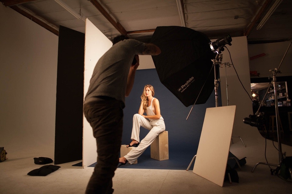 BTS of a Fashion Test Photoshoot with Foxes & Wolves