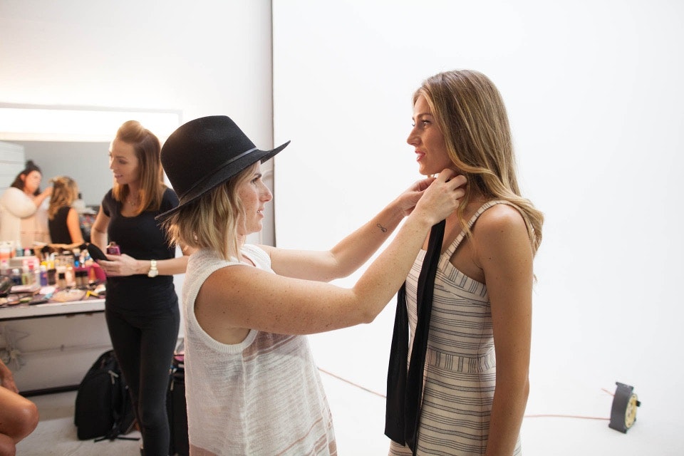 BTS of a Fashion Test Photoshoot with Foxes & Wolves